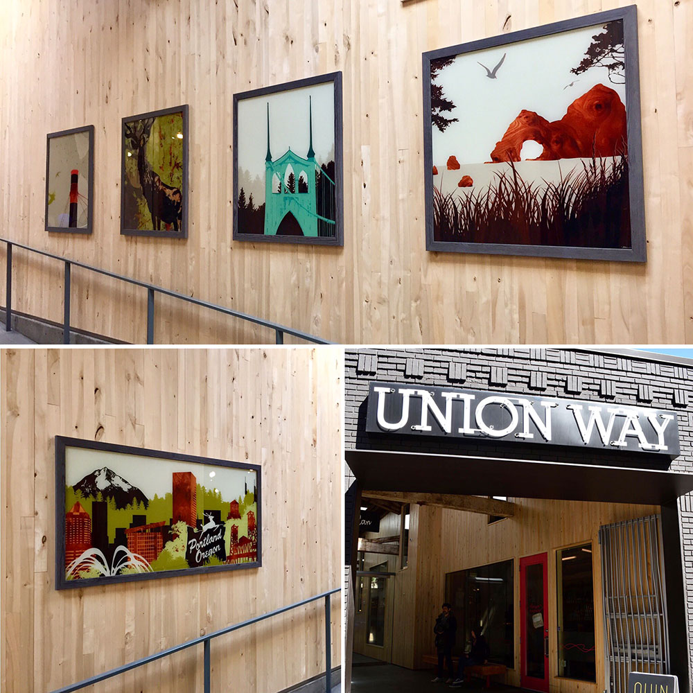 new portland prints selected by union way - jefdesigns